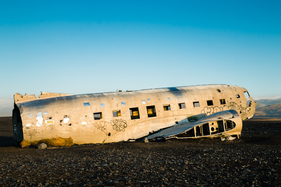 Iceland's Famed DC3 Plane Wreckage - Iceland-Dream.com